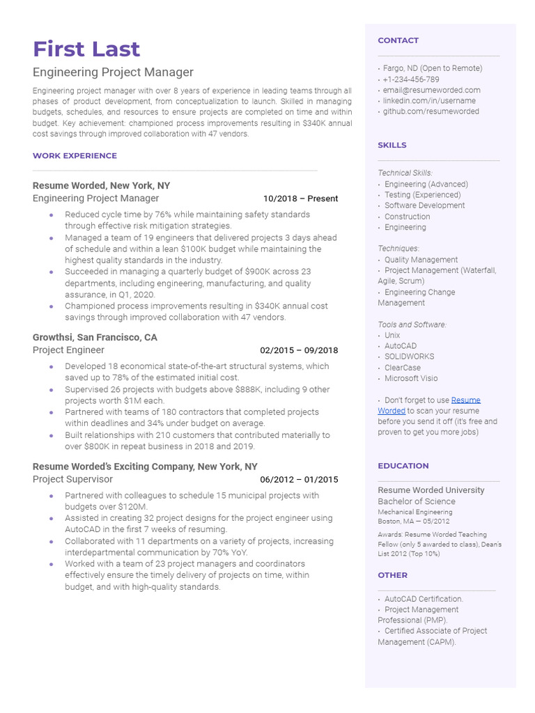 Engineering Project Manager | PDF | Agile Software Development | Computing