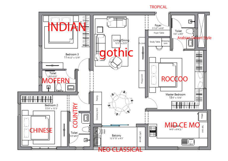 CMBT APT2 DETAIL DRAWINGS-Model | PDF | Room | Home