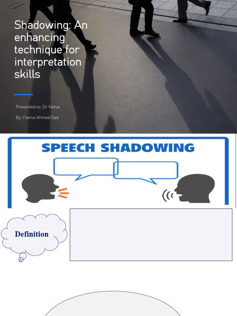 Presentation On Shadowing | PDF