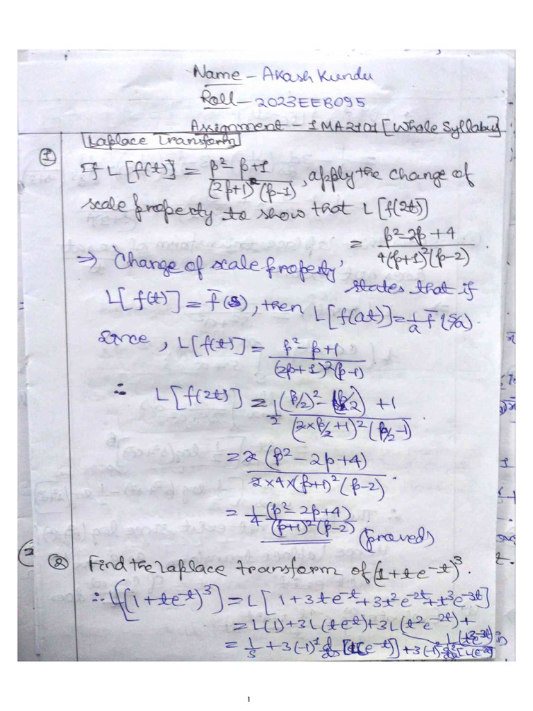 2023EEB095_Akash kundu_MathAssign | PDF