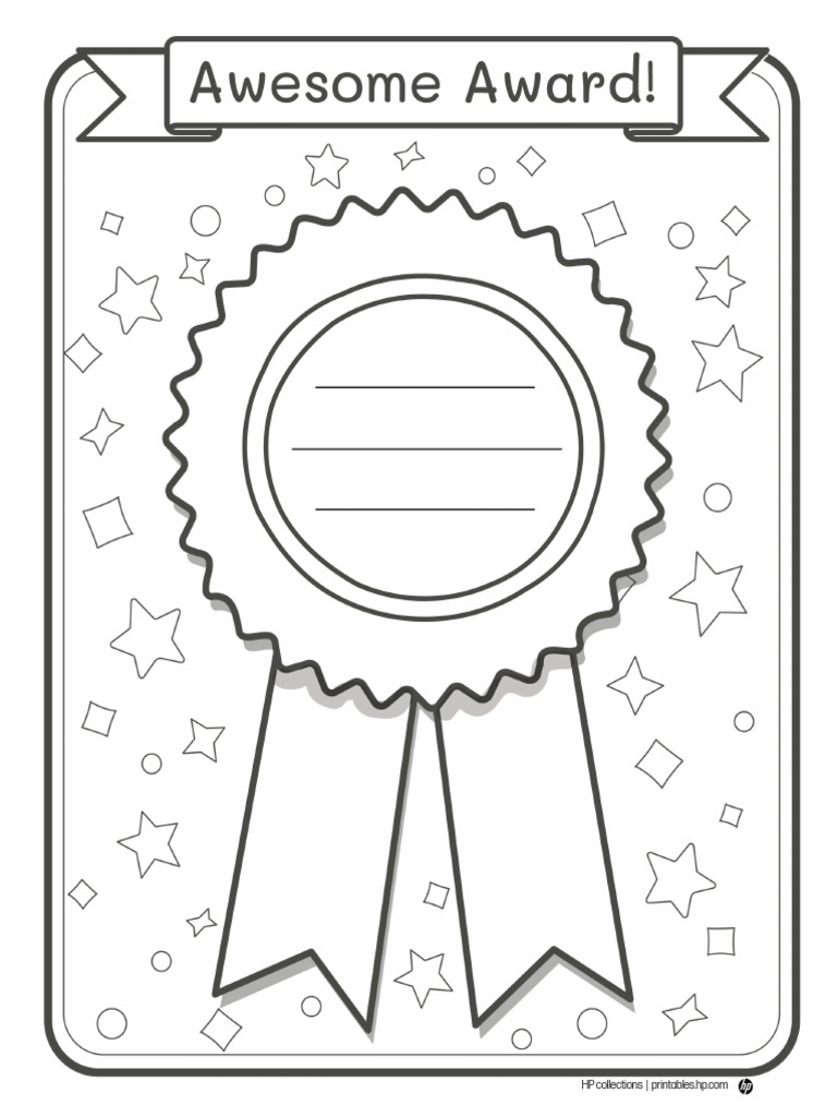 HP BTS Award Coloring en | PDF