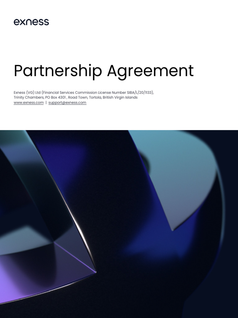 exness_vg_partnership_agreement | PDF | Trademark | Indemnity
