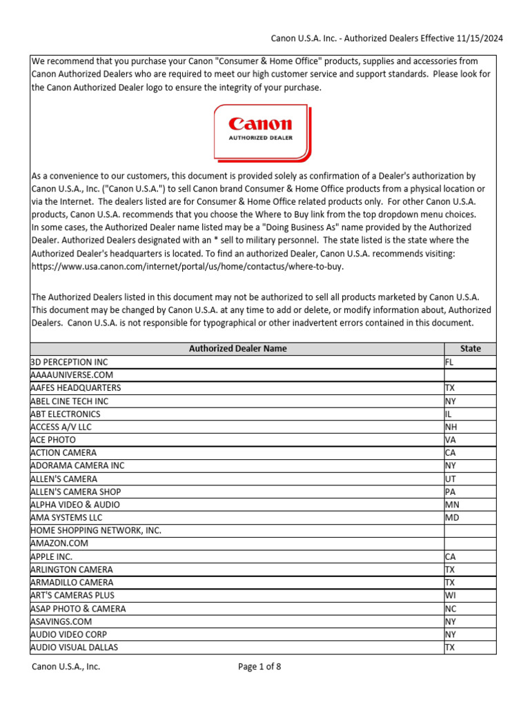 canon-ad-11-15-24 | PDF | Canon Inc. | Retail Companies Of The United ...