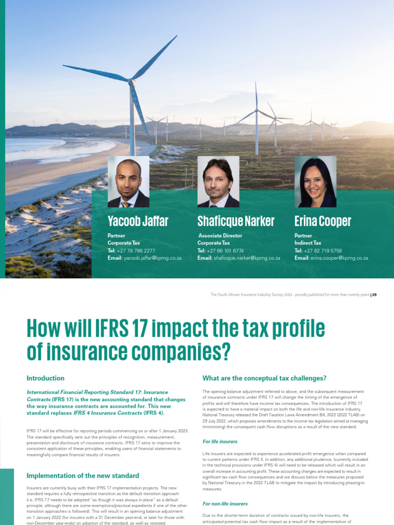 IFRS 17 Tax Implications for Insurers | PDF | Insurance | International ...