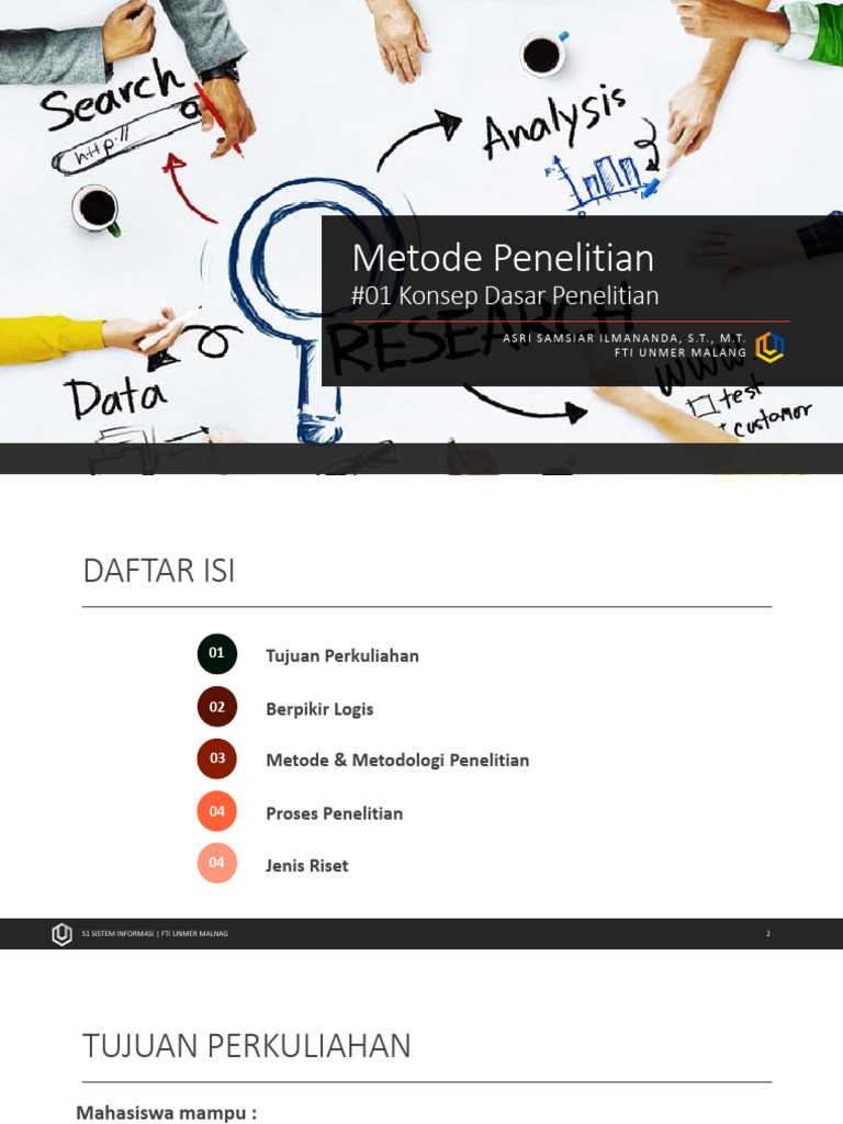 01 - Konsep Dasar Penelitian | PDF