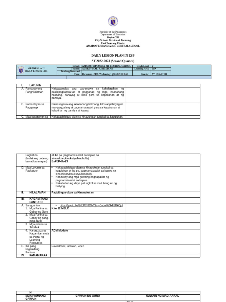 SEMI DLP ESP For DEMO | PDF