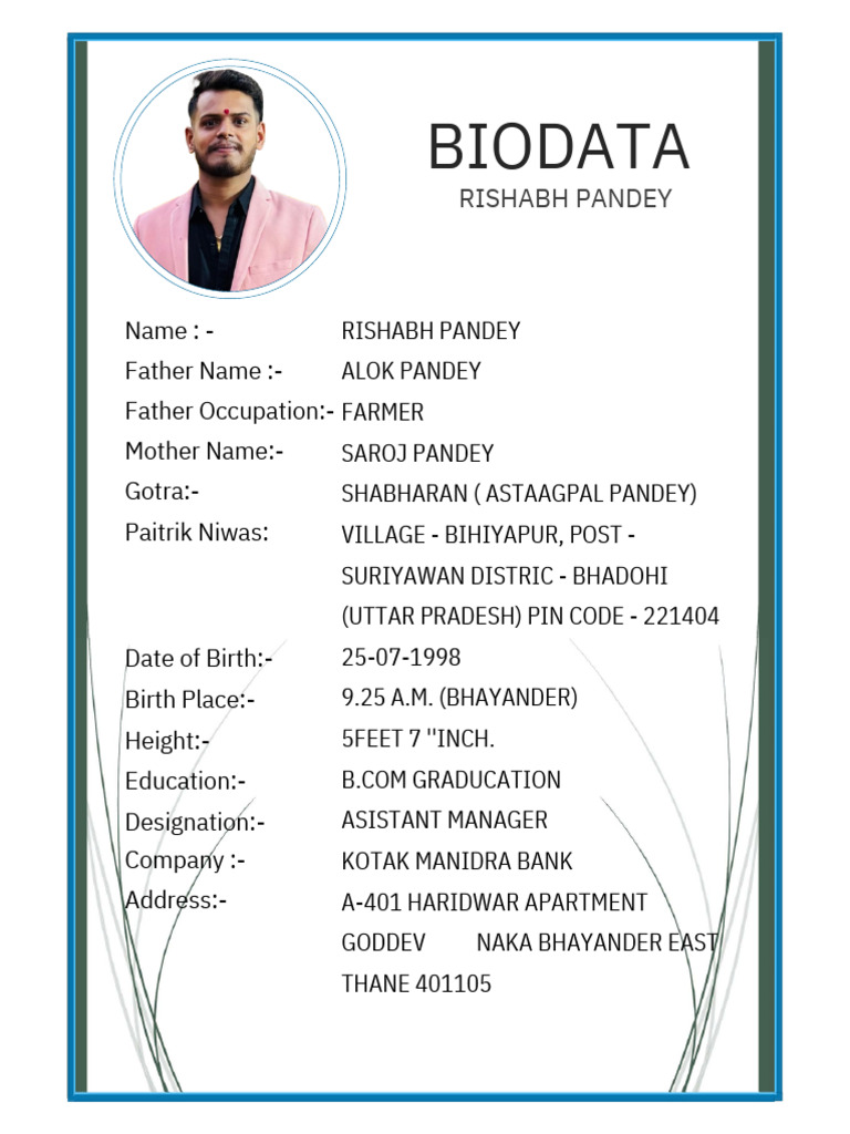 RISHABH PANDEY | PDF