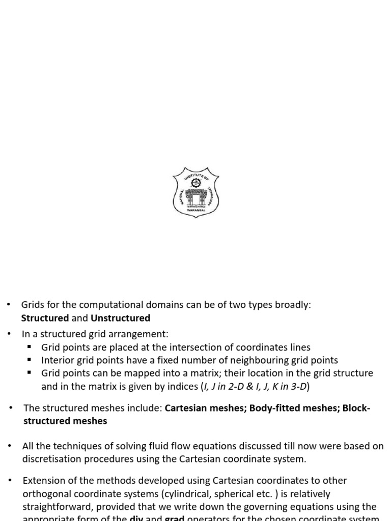 7 - Grid Generation - CFD - PVS | PDF | Geometry