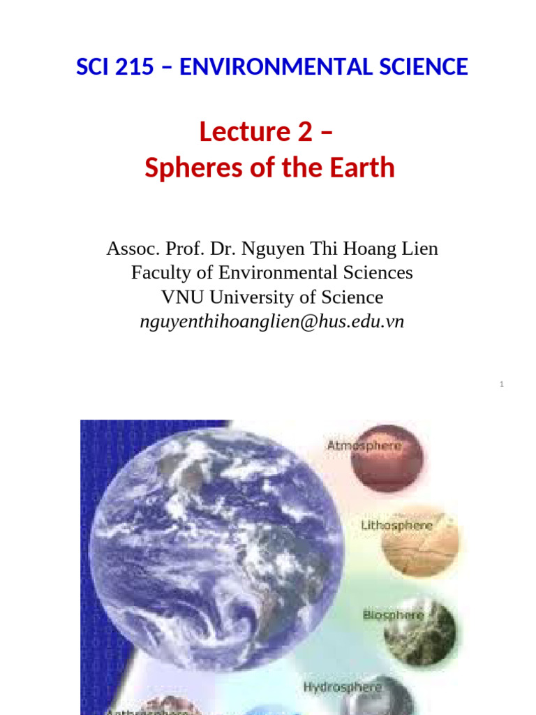 Earth’s Spheres: Lithosphere to Biosphere | PDF | Earth | Atmosphere