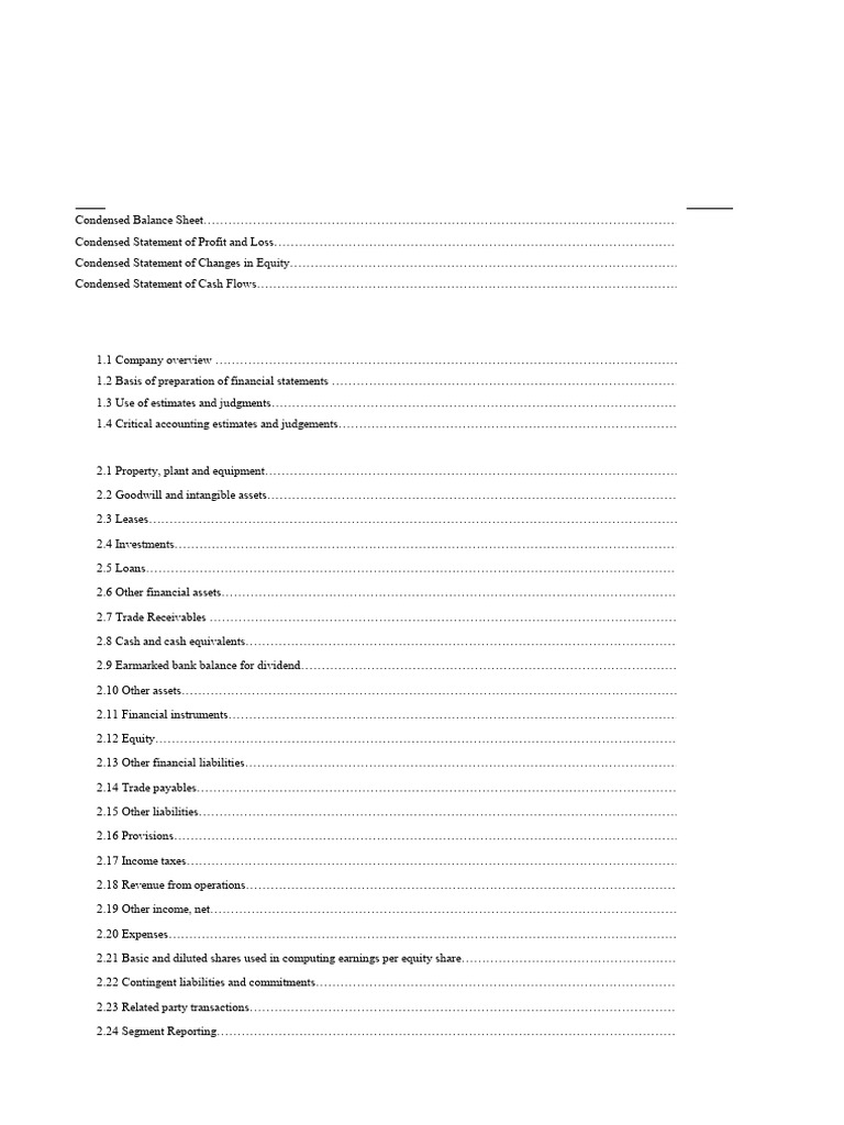 Infosys Q1 FY21 Financial Statements | PDF | Equity (Finance) | Expense