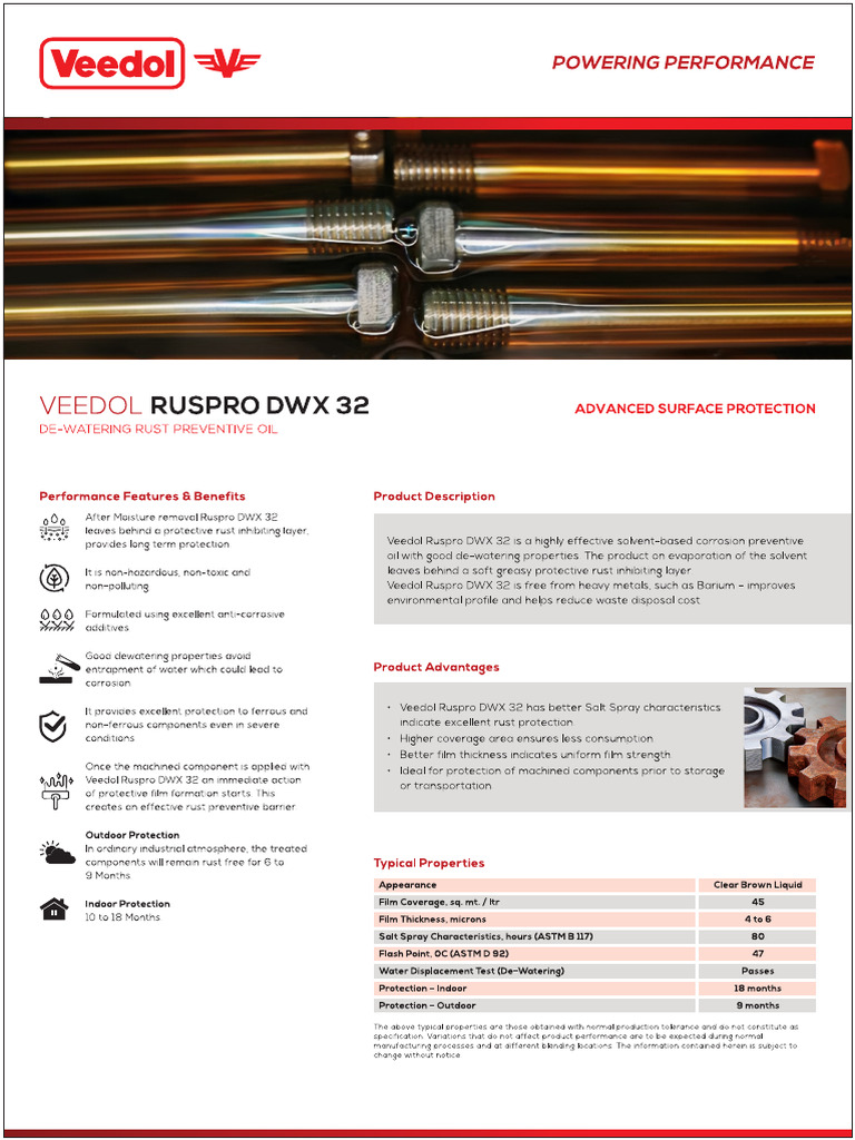 PDS - Ruspro DWX 32 | PDF