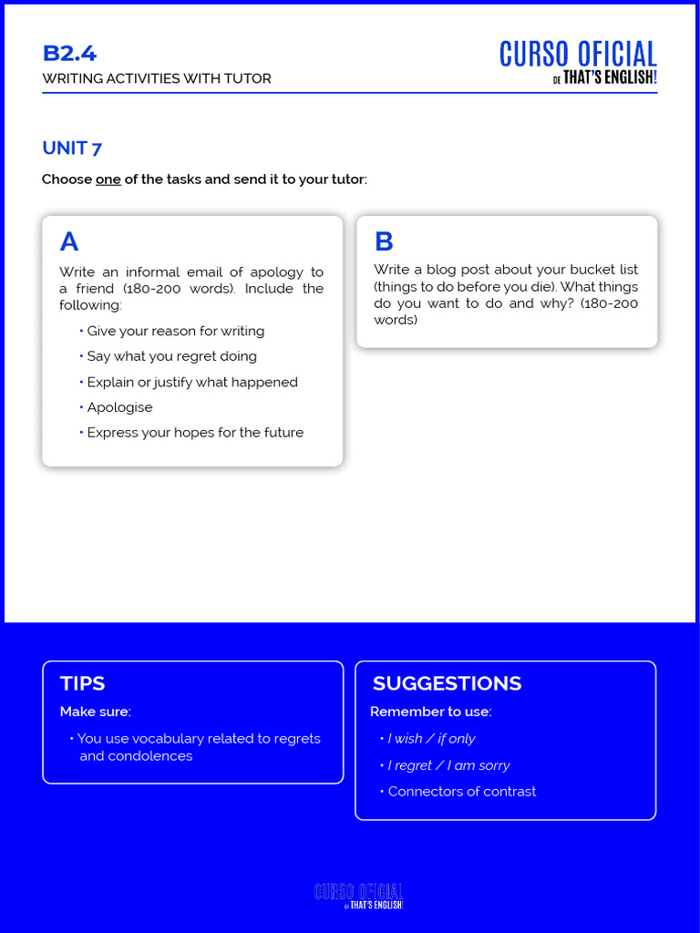B24_WRITING TASK_U7 (2) | PDF
