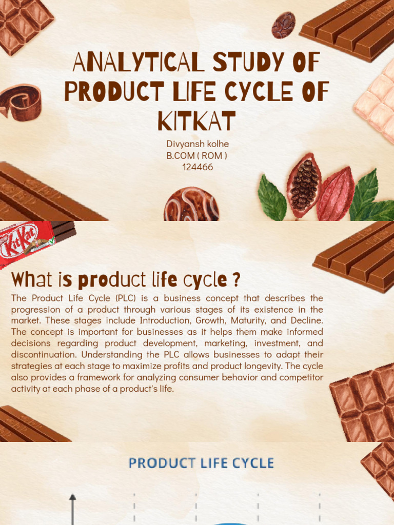 Analytical Study of Product Life Cycle of Kitkat | PDF | Brand | Nestlé