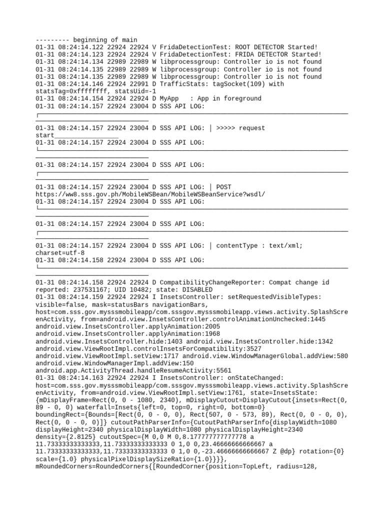 Frida Detection and App Logging Analysis | PDF | Computing Platforms ...