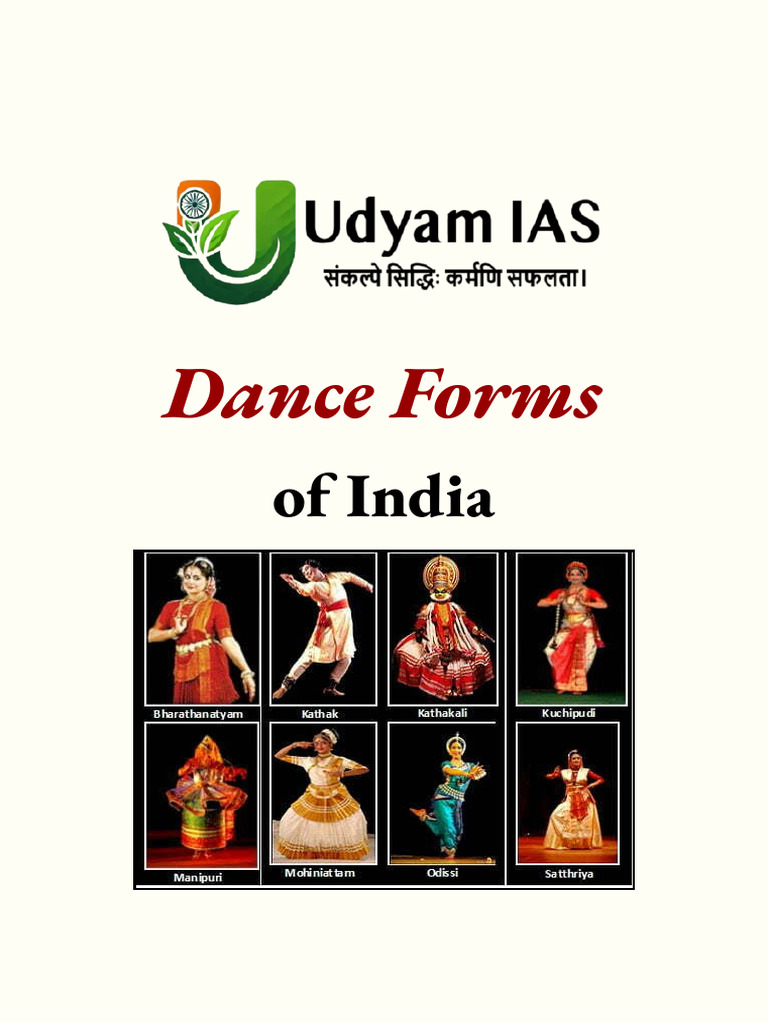 Classical Dance Forms of India | PDF | Concert Dance | Dances