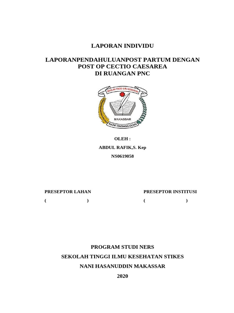 Revisi RESUME ABDUL RAFIK Kel.3 - PNC - Minggu 1 | PDF