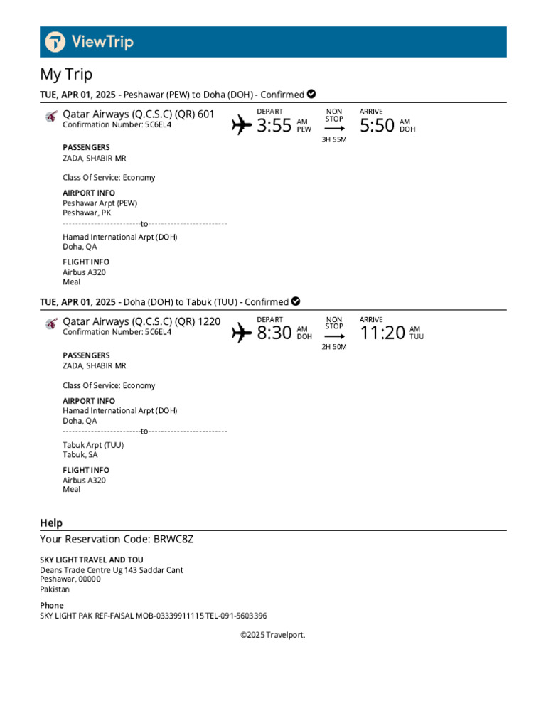 MR Shabir Zada (Ticket) | PDF