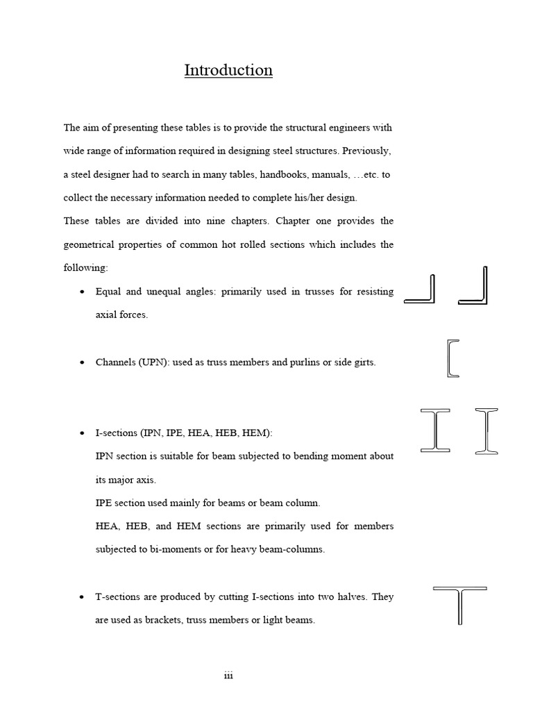 Tables For Steel Constructions | PDF | Truss | Structural Engineering