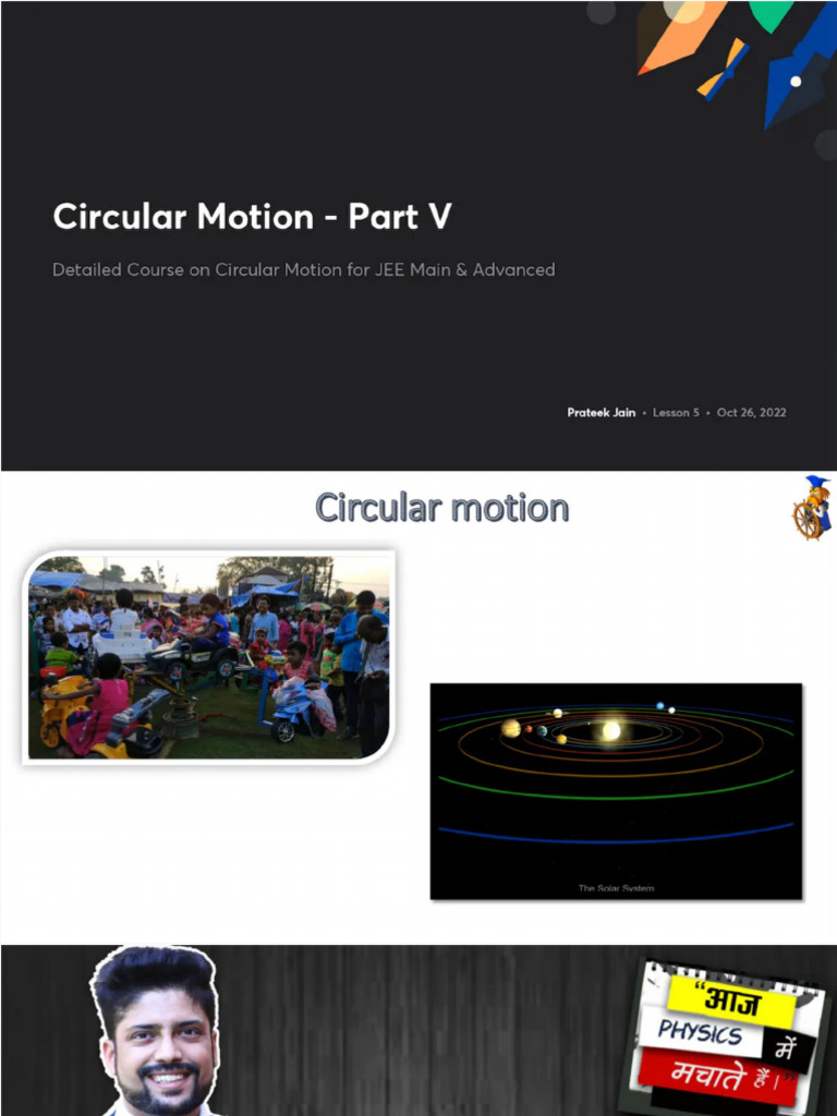 Circular Motion Part v No Anno | PDF