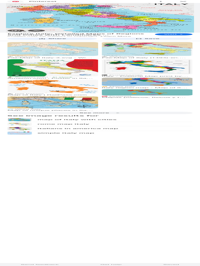 Detailed Maps of Italy and Cities | PDF