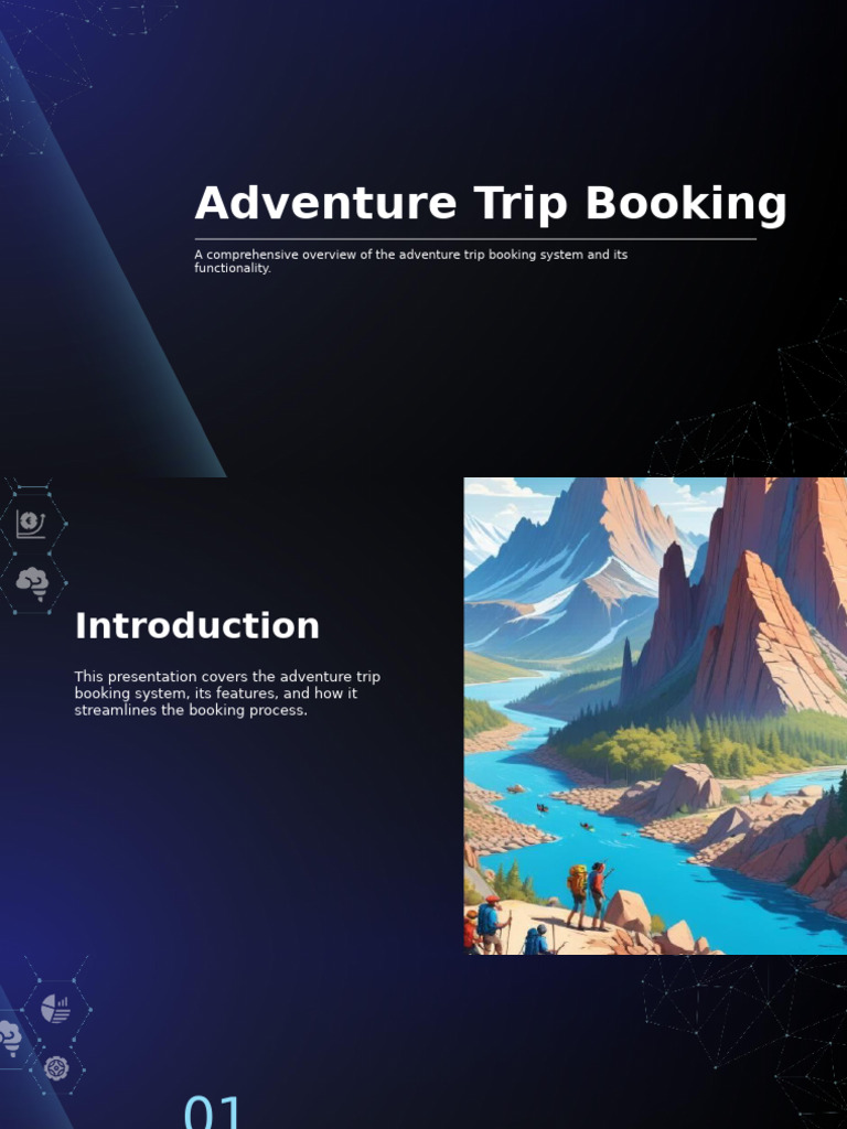 Adventure Trip Booking System Overview | PDF