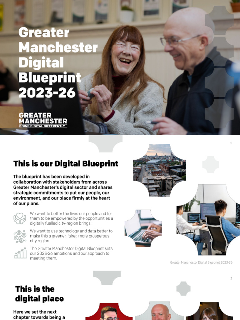 Greater Manchester Digital Blueprint 2023-26 | PDF