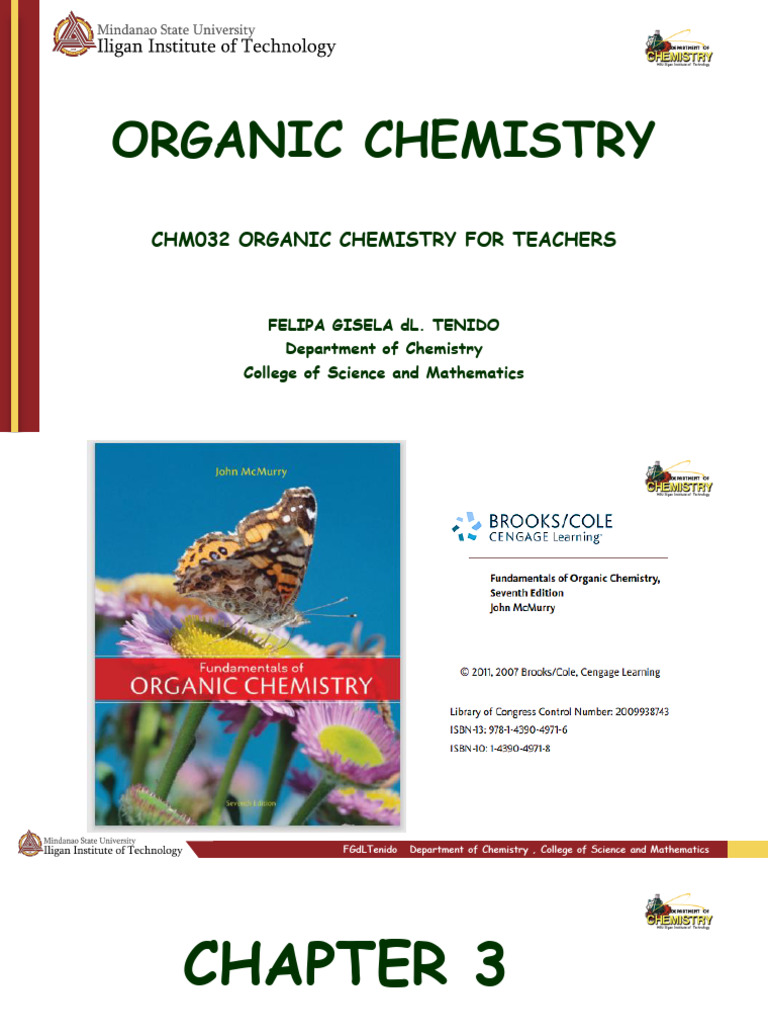 Chapter 3 Alkenes and Alkynes | PDF | Alkene | Isomer