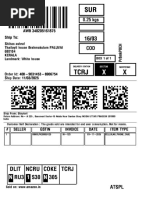 Indigo Flight GST Invoice Details | PDF | Invoice | Taxes