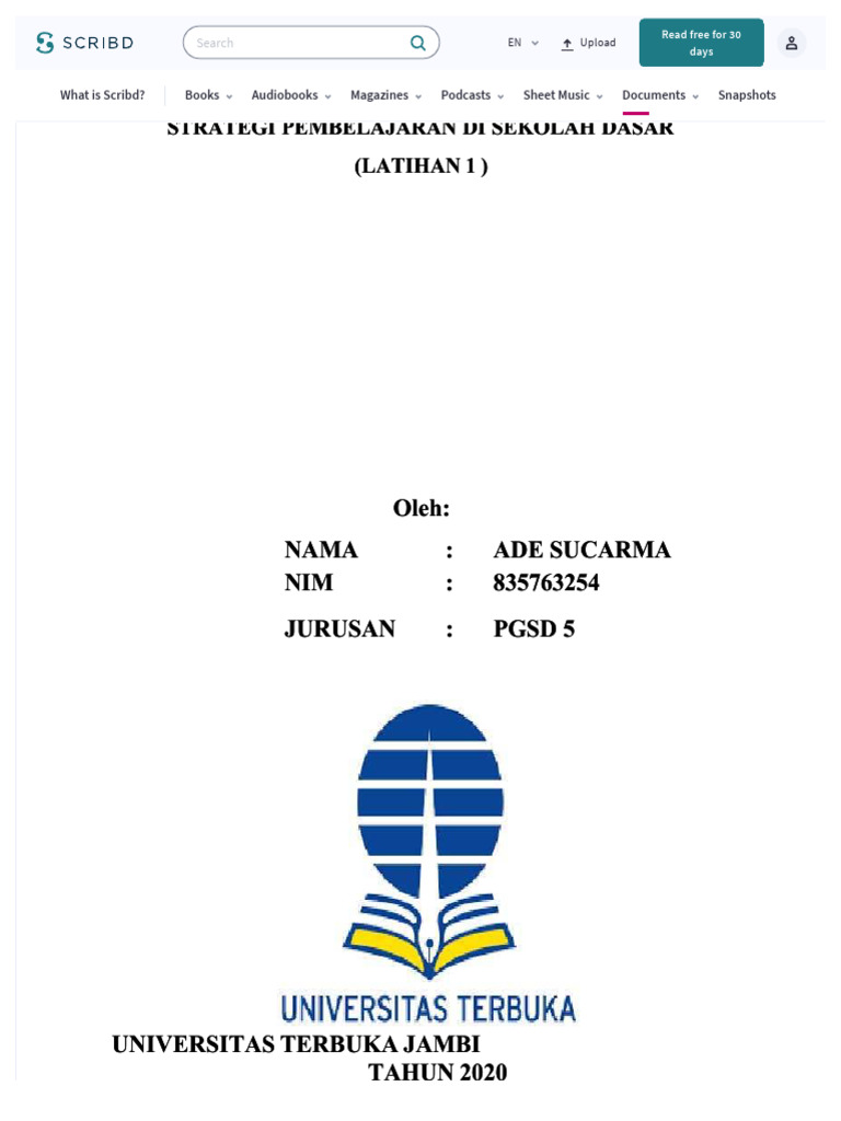PDF Latihan 1 - Compress | PDF | Scribd