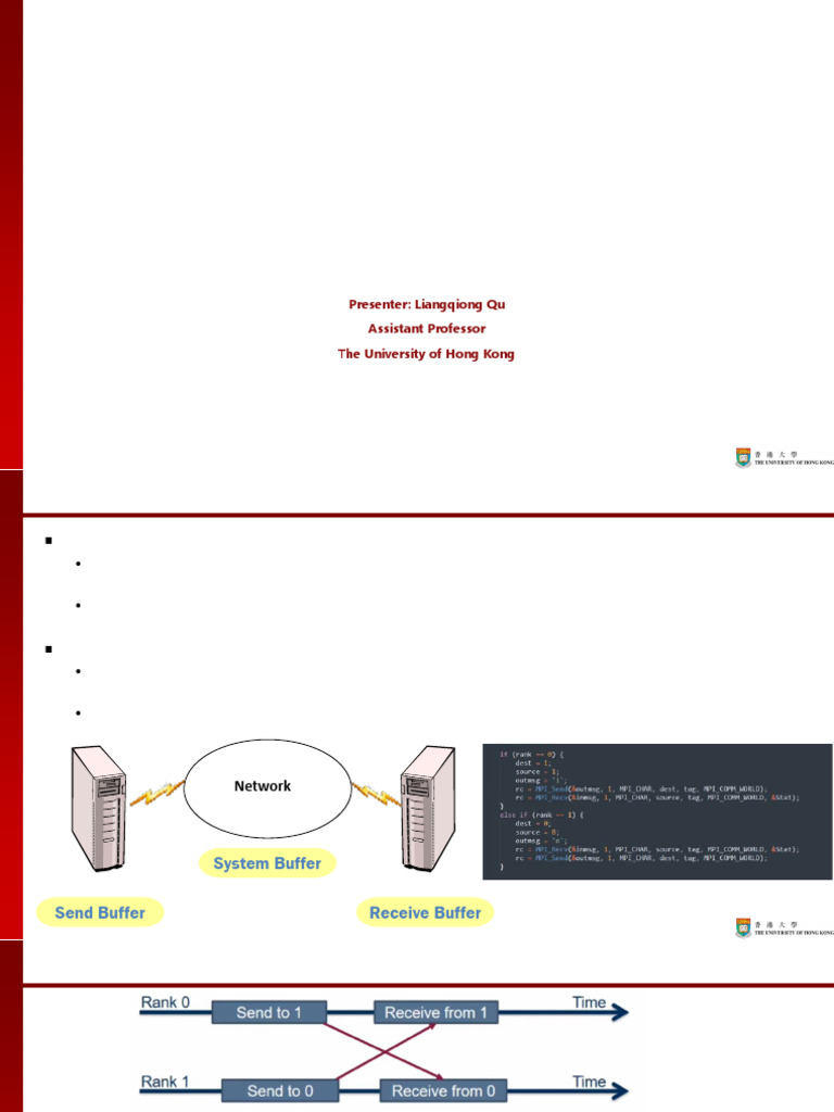 Lecture 12 Mpi Collective Communication Pdf Message Passing Interface Integer Computer