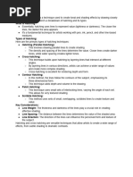 4 Types of Shading Techniques Used in Art - Each | PDF | Drawing