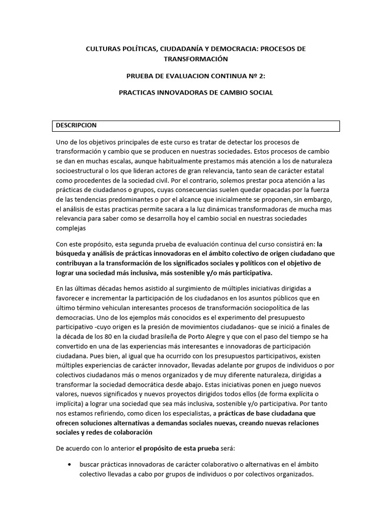 PEC2 - Enunciado (24-25) | PDF | Experiencia | Sociedad