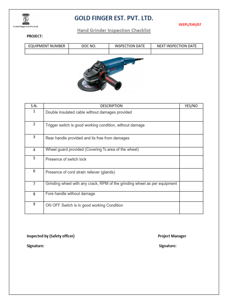 07 Hand Grinding Machine | PDF