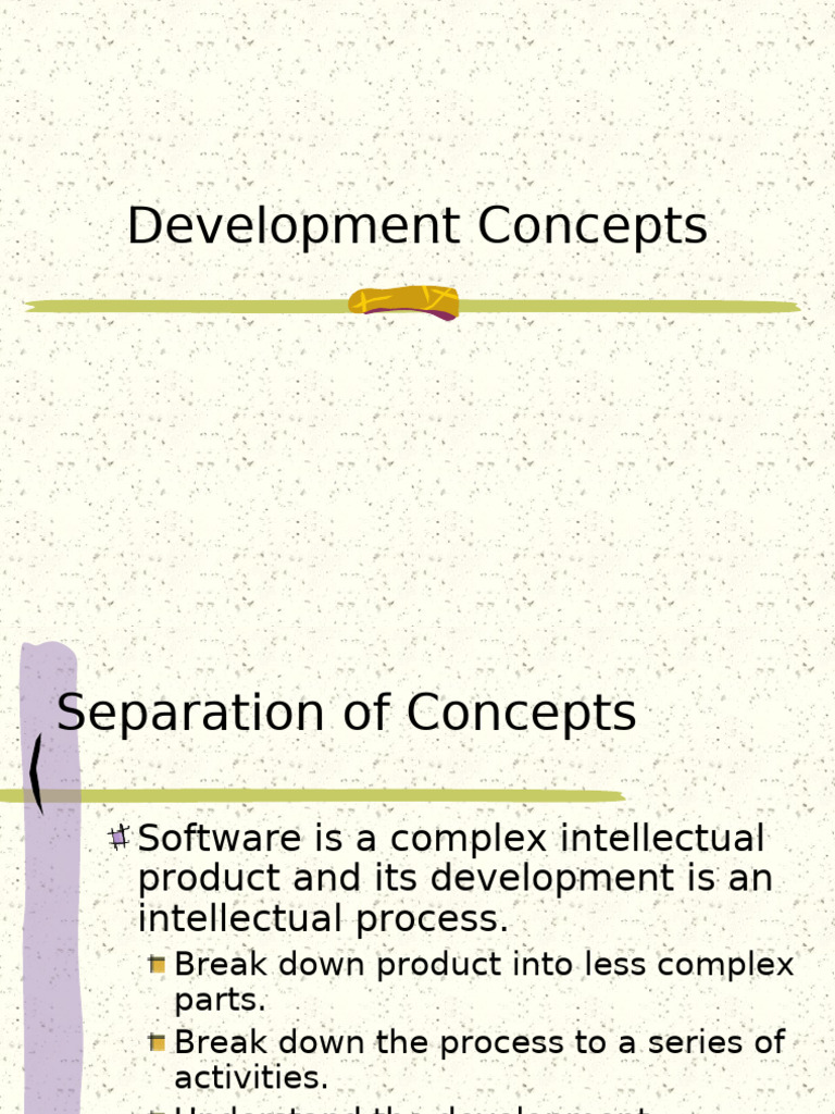 Development Concepts (Business) ) | PDF
