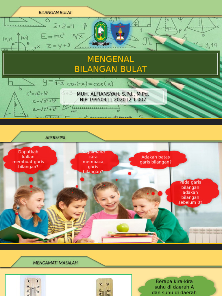 Mengenal Bilangan Bulat | PDF