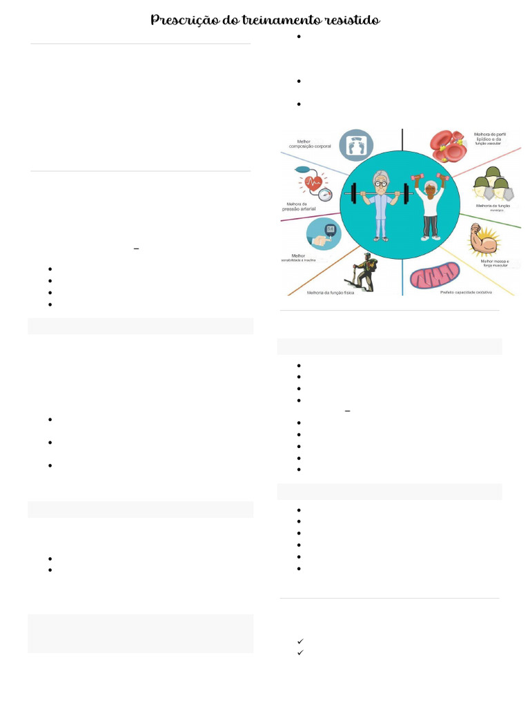 Princípios Do Treinamento Resistido | PDF | Músculo | Coração