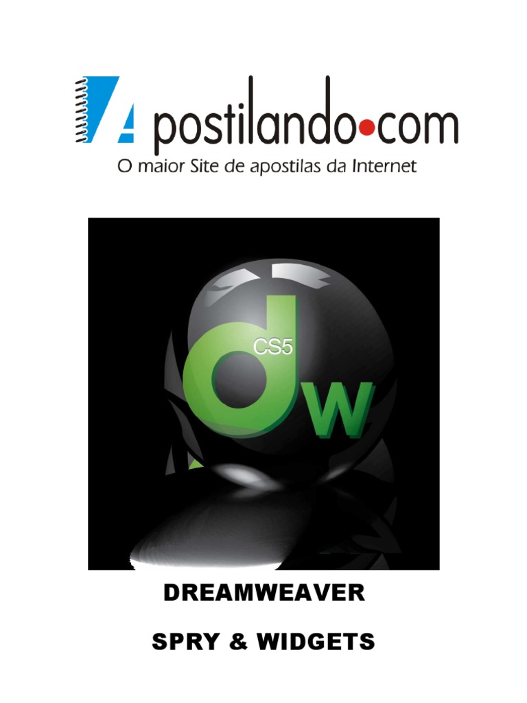 Dreamweaver Aplicacoes | PDF | Adobe Dreamweaver | Script Java
