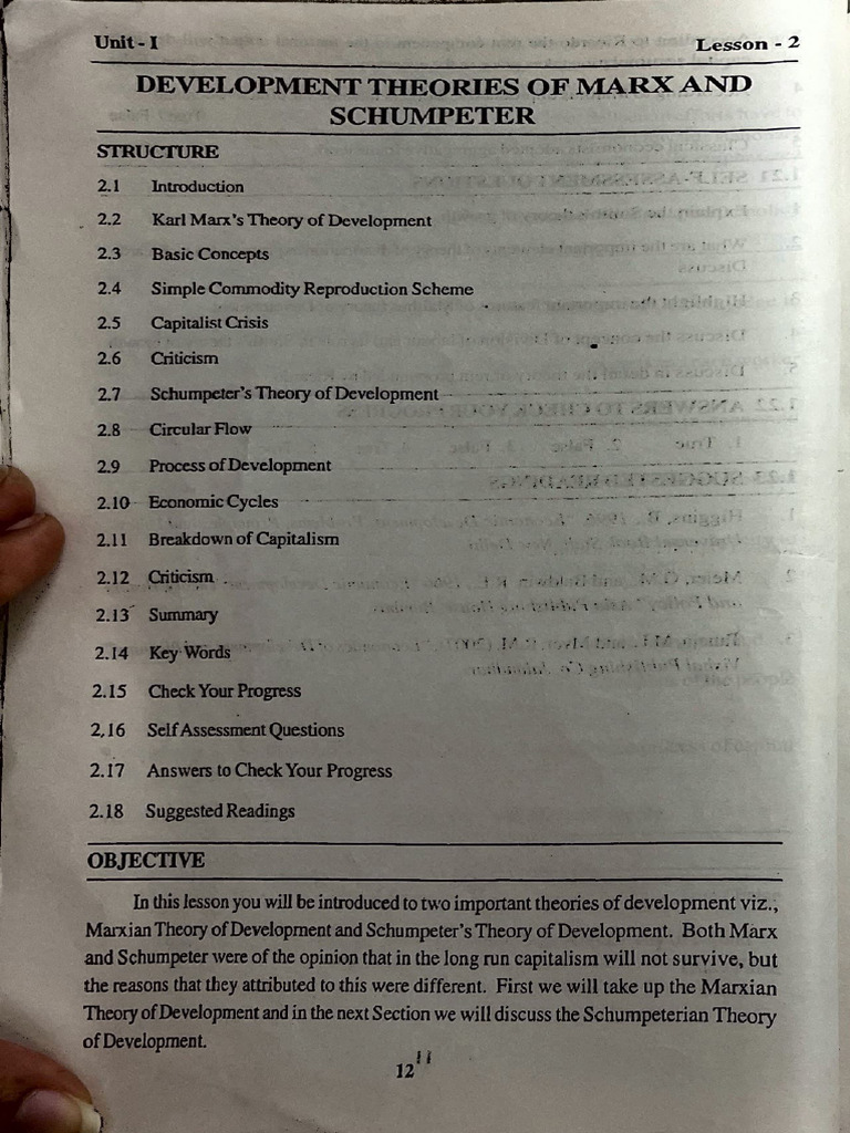 Schumpeter Marx | PDF