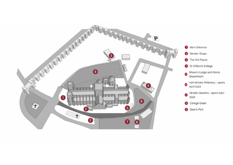 York Minster Precinct Map | PDF