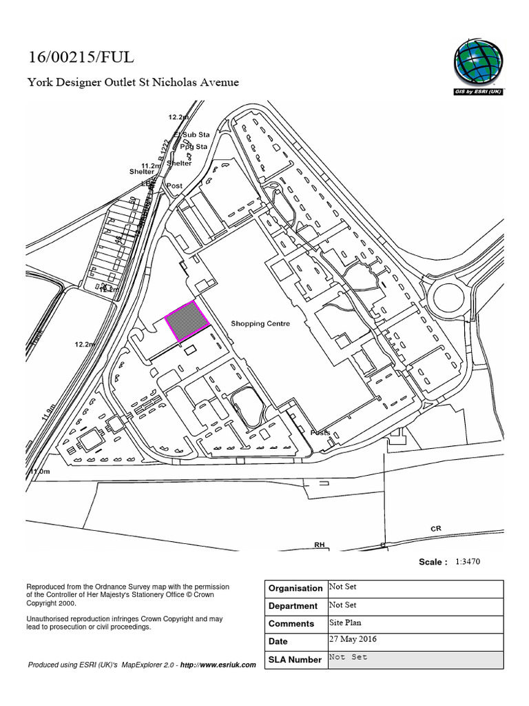 York Designer Outlet Site Plan 2016 | PDF