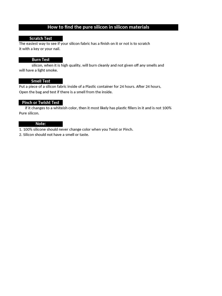 Silicon Test Process | PDF