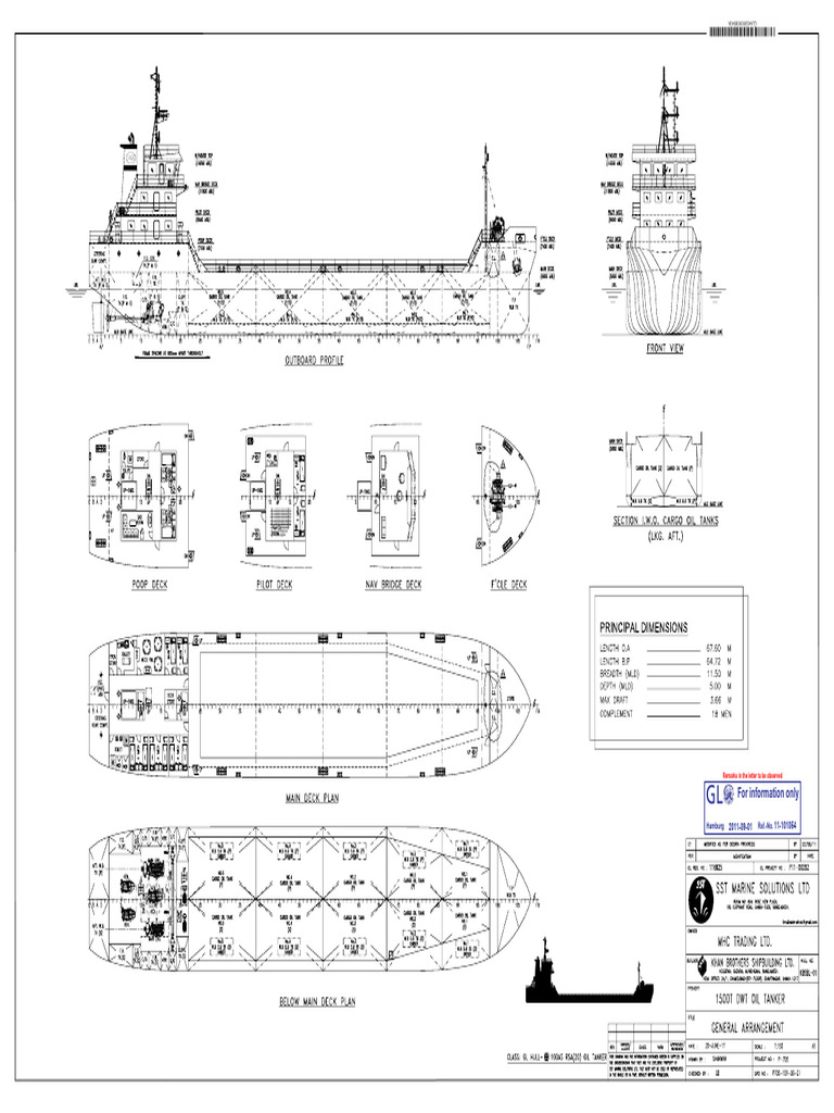 GA - Oil Tanker | PDF