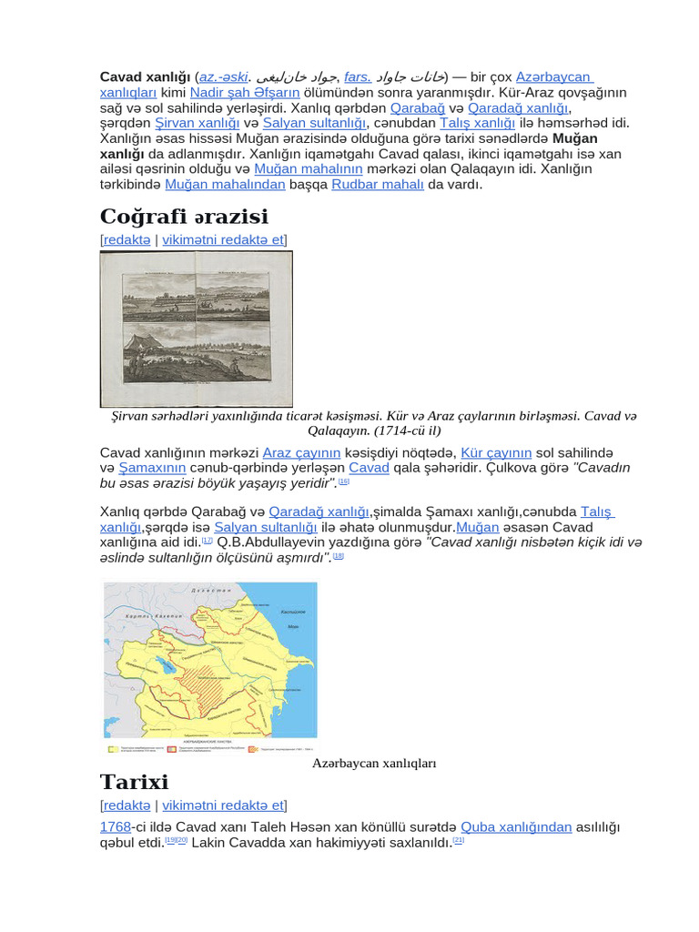 cavad xanlığı | PDF