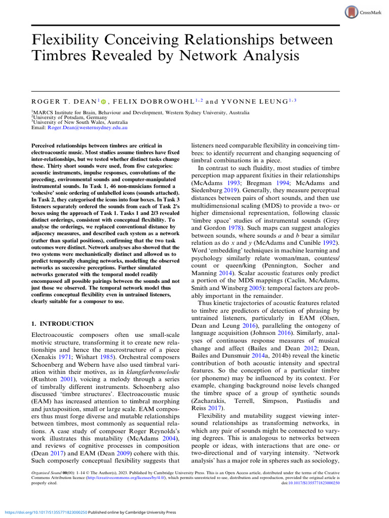 Flexibility Conceiving Relationships Between Timbr | PDF | Markov Chain ...