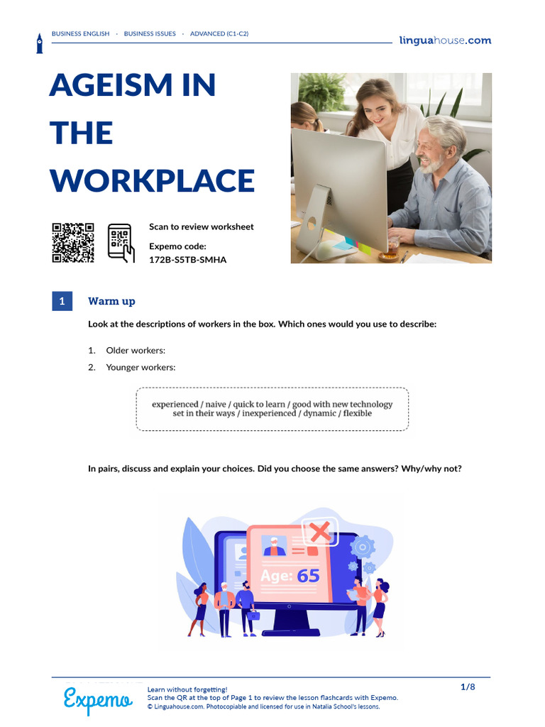 Ageism in the Workplace: Insights and Solutions | PDF | Ageism | Social ...