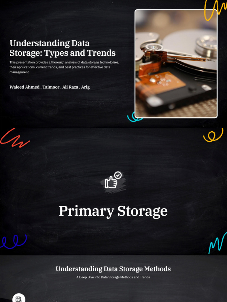 Computer - Presentation - On Data Storage | PDF