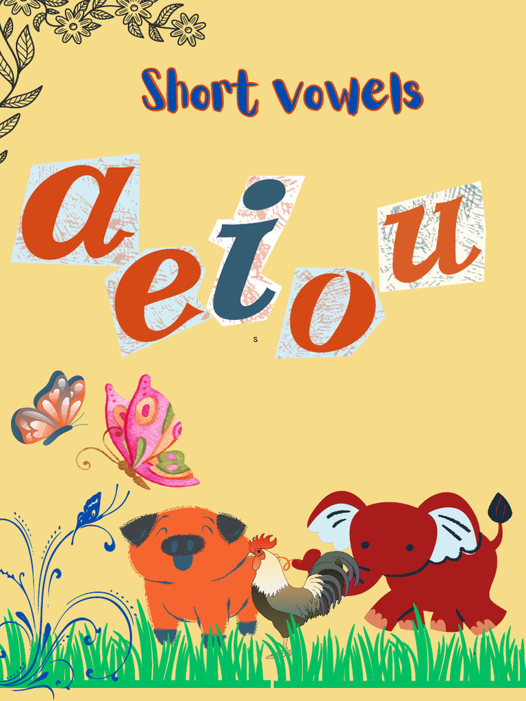 short vowels (a, e, i, o, u) | PDF