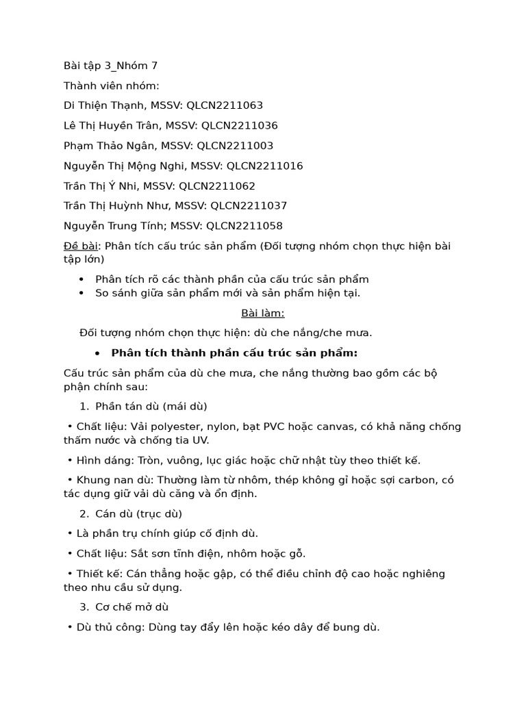 BT3 - Nhóm 7 | PDF