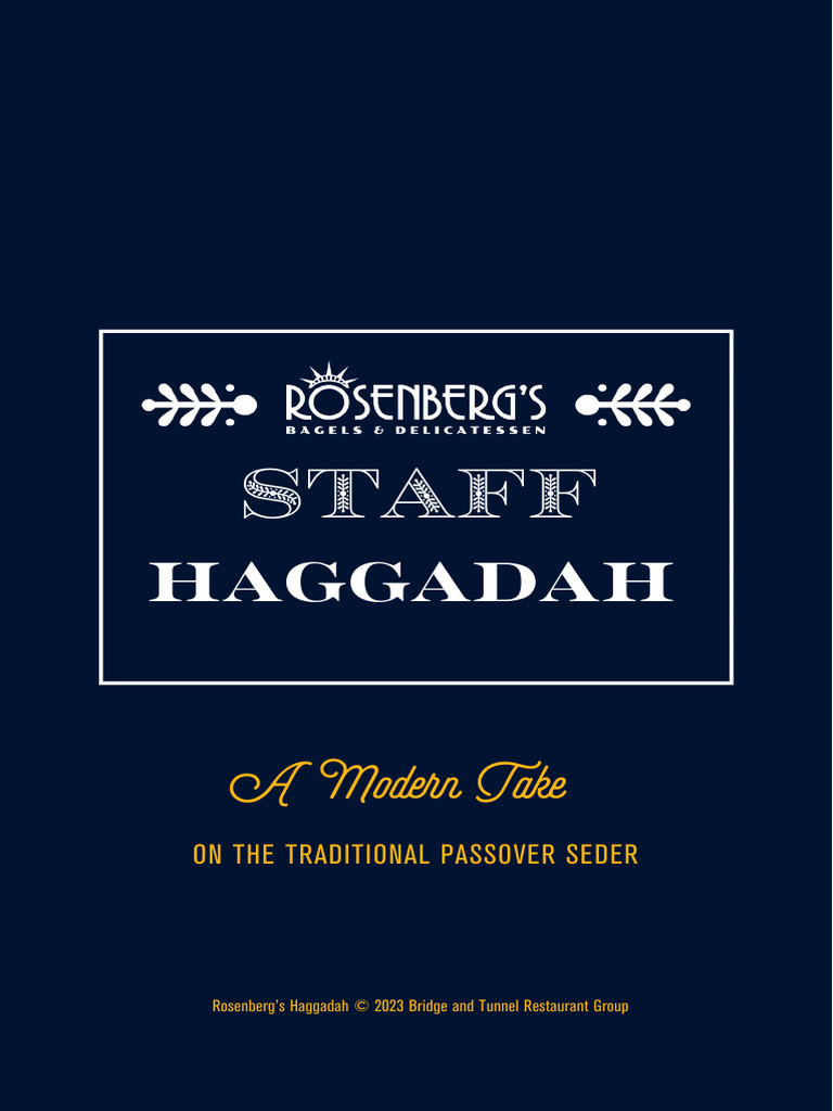 Modern Passover Haggadah Guide | PDF | Passover Seder | Passover