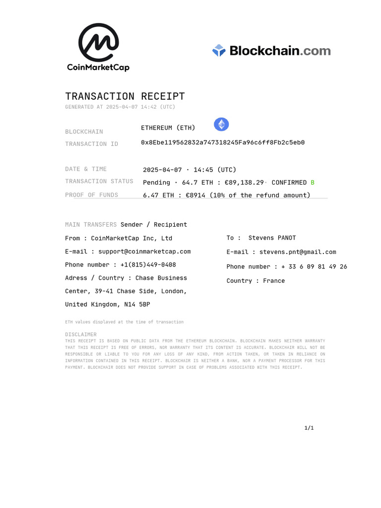 invoice-coin-20250407-ETH-16843 | PDF